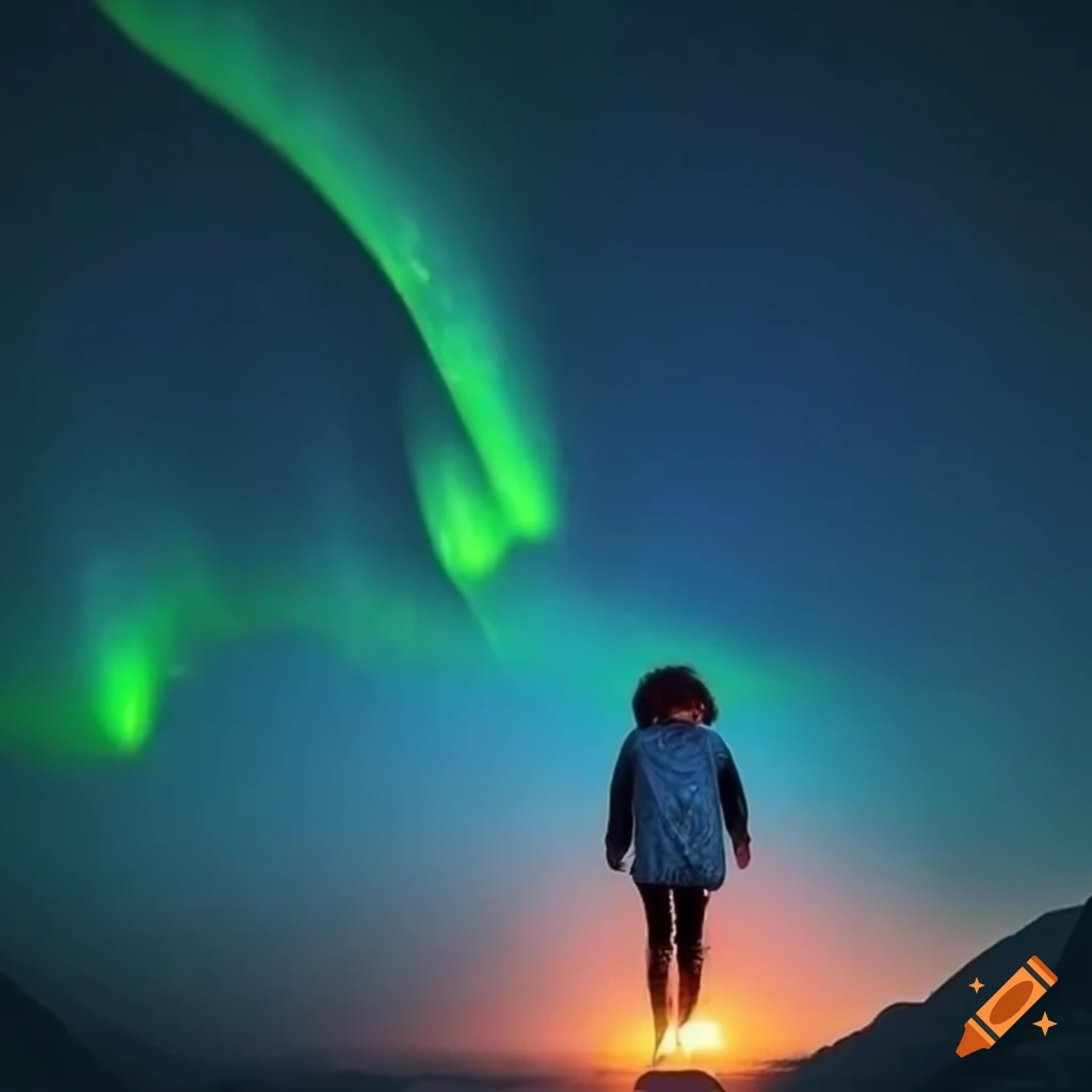 Beautiful scenery with people enjoying life on Craiyon