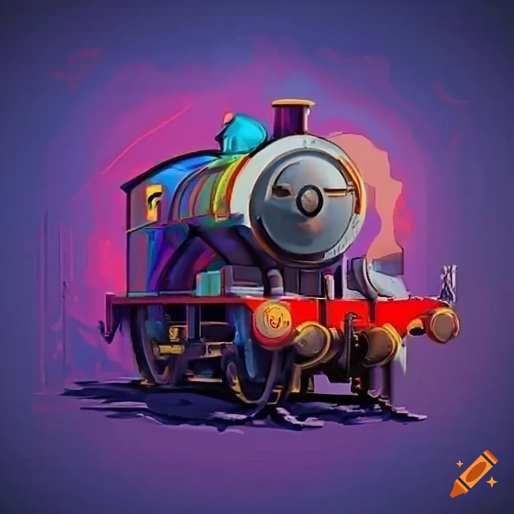 E2 tank engine on Craiyon