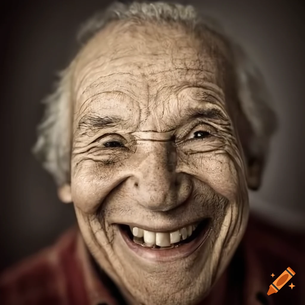 Smiling man on Craiyon