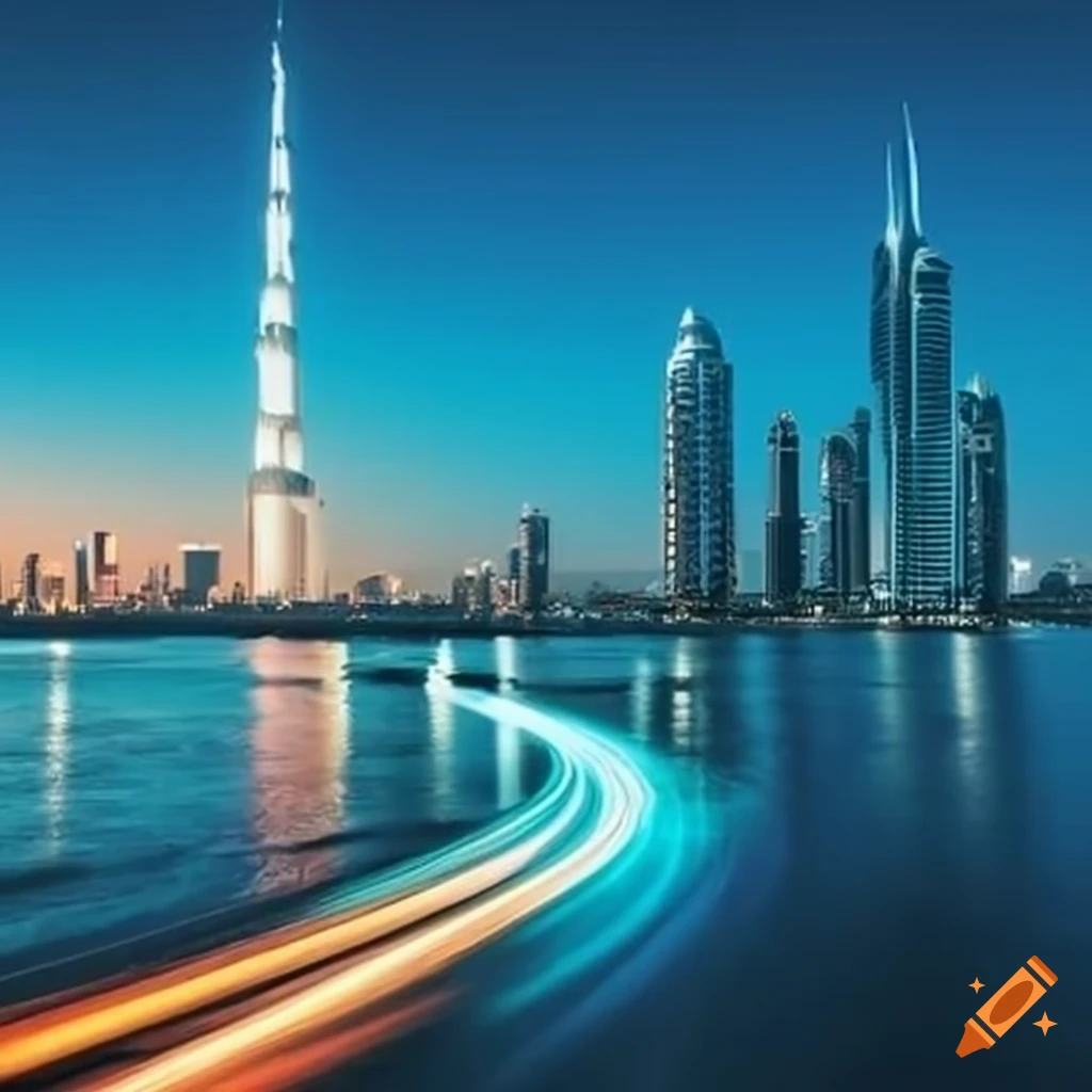 World map showing the road from turkey to dubai on Craiyon