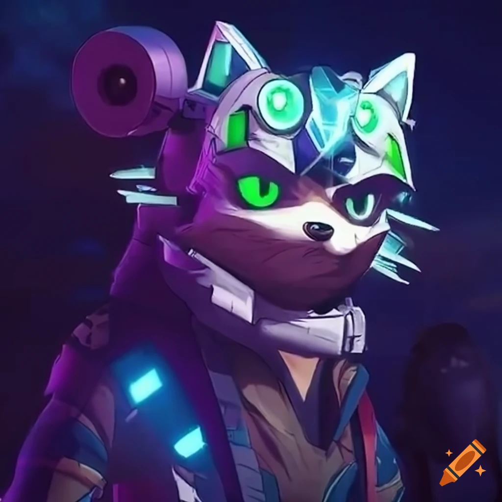 Futuristic attack aircraft with pilots resembling star fox in a rave ...