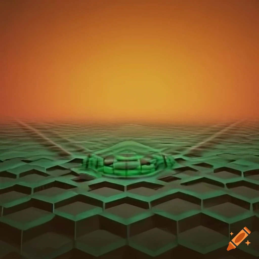 Hexagonal fields on Craiyon