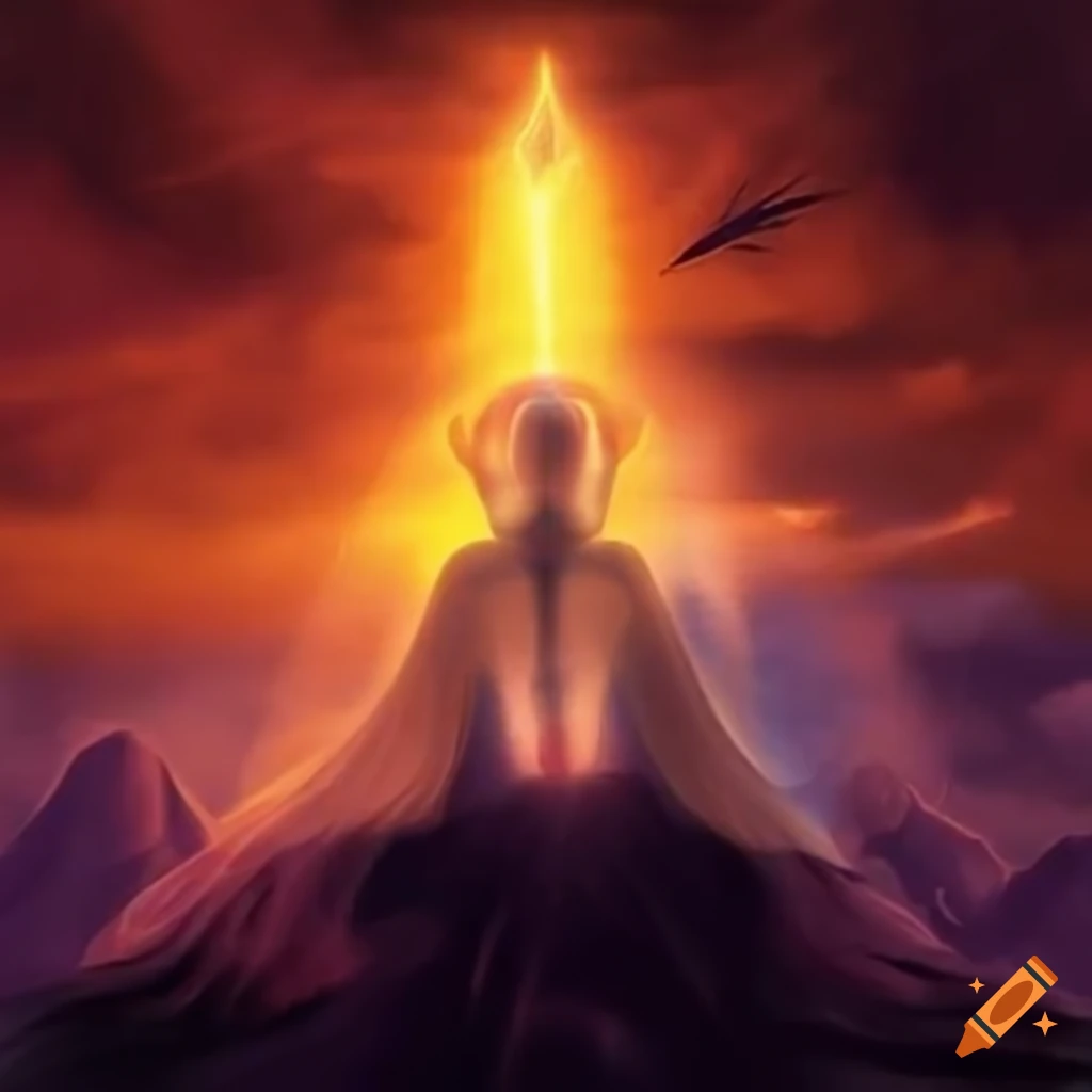 Sky children of the light spirit on Craiyon