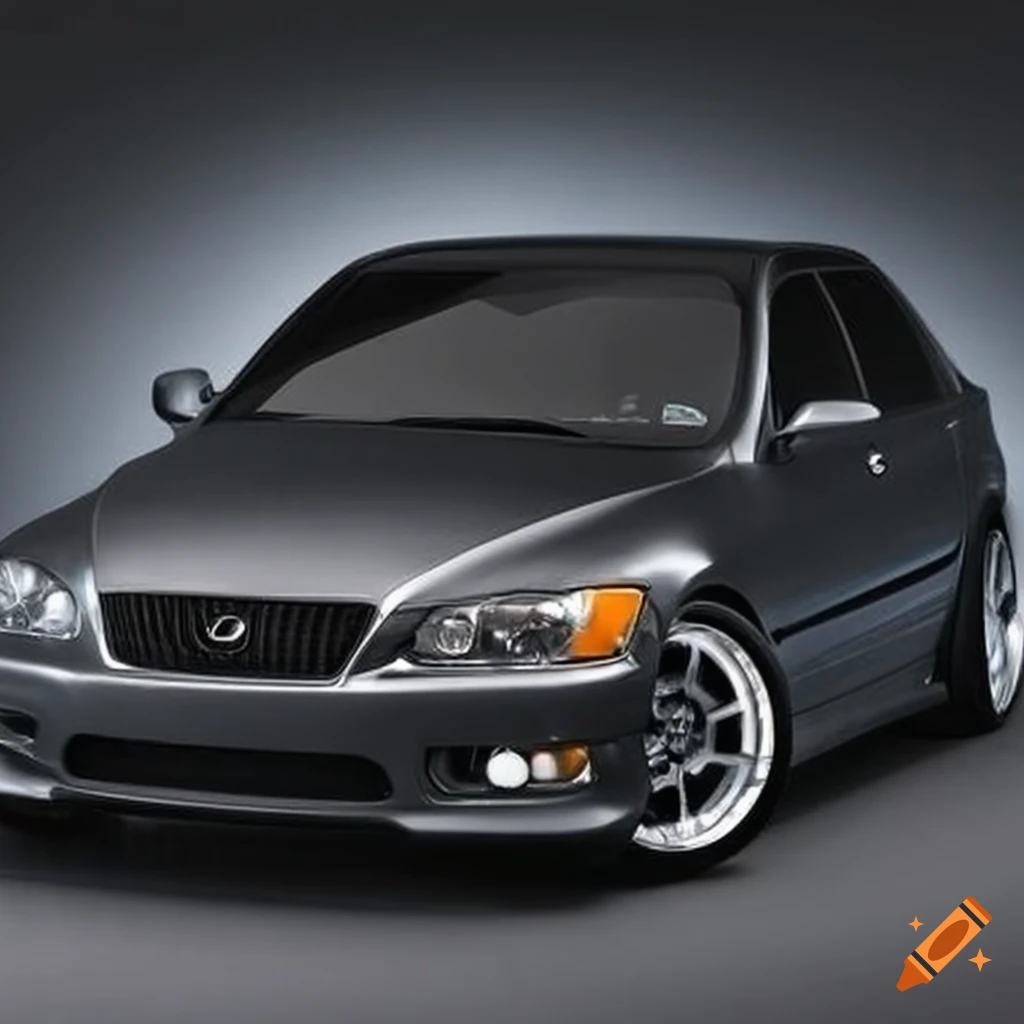 Redesigned front end of a 2000s lexus is on Craiyon
