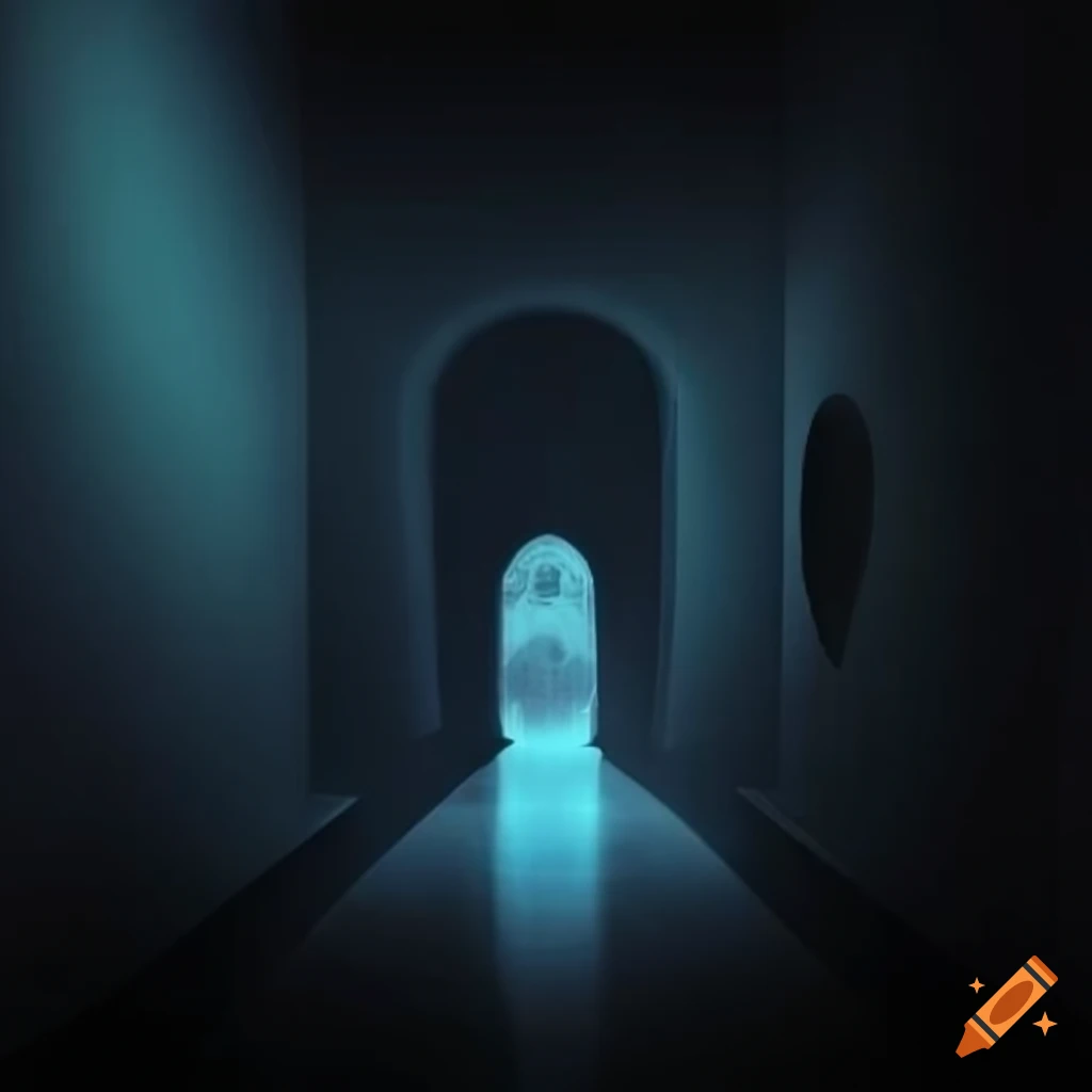 Piano illuminated on a dim stage with light reflections on the keys on ...