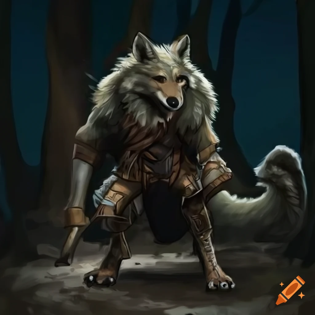 Rpg wolf animal on Craiyon