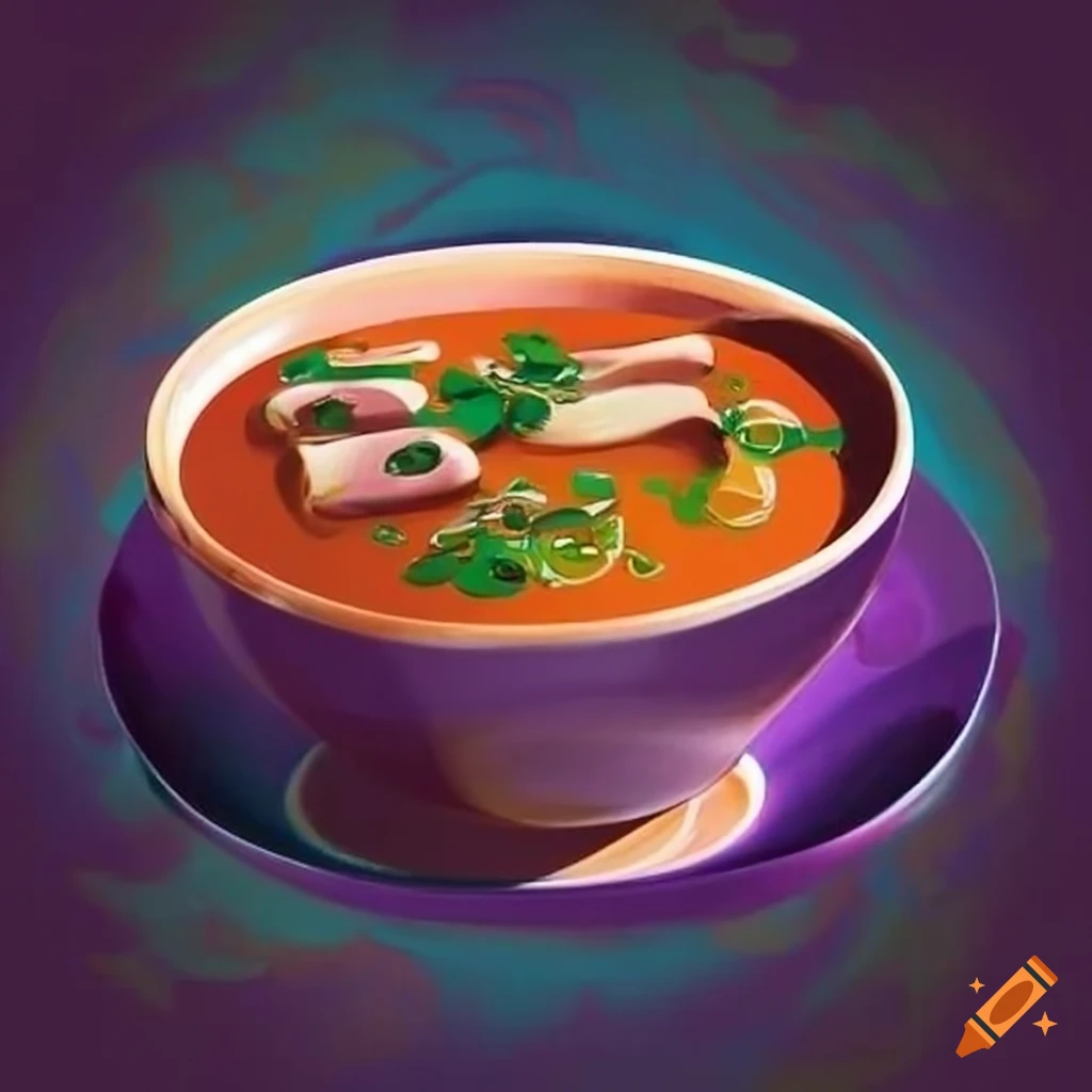 Bowl of musical soup on Craiyon