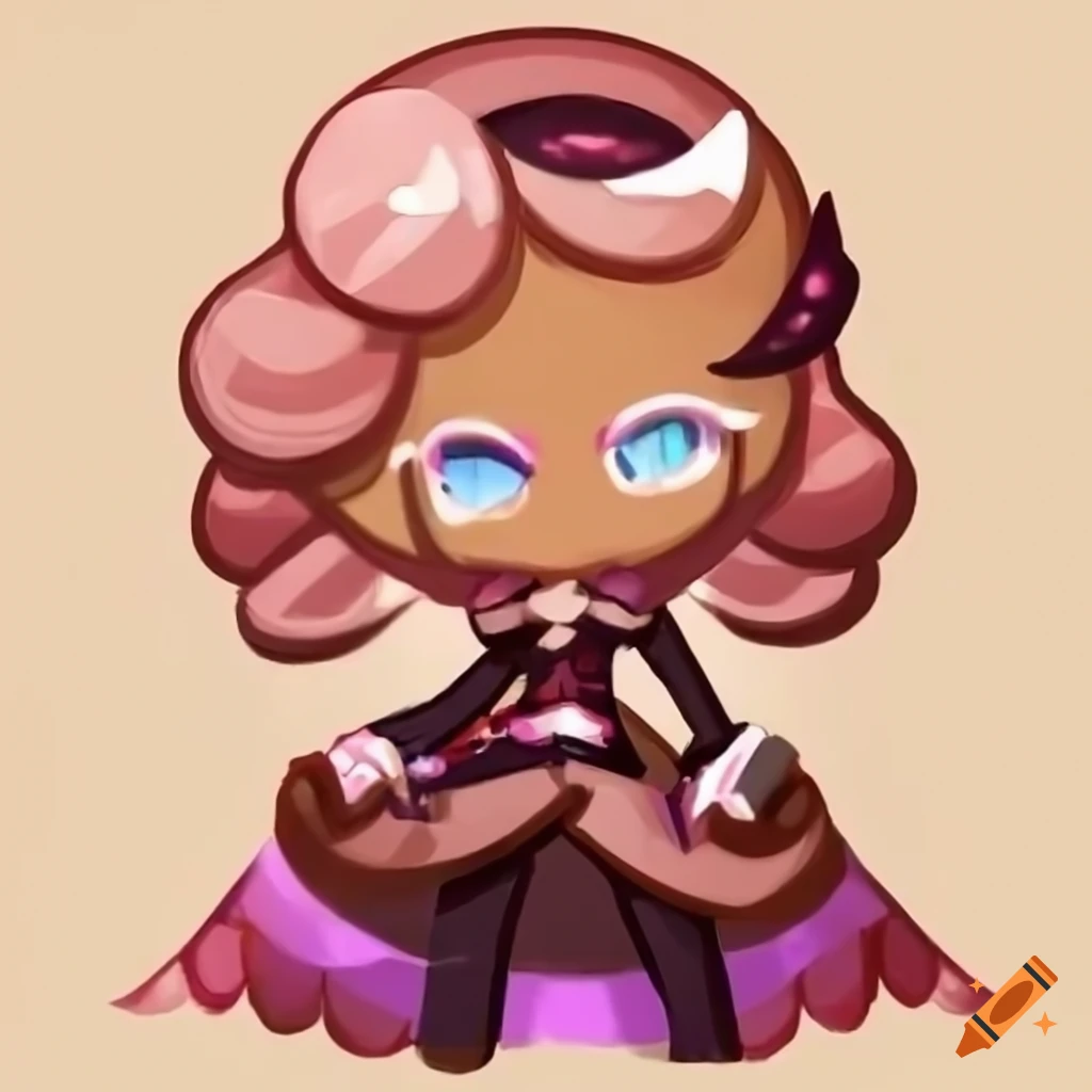 Soufflé cookie - chibi, detailed, female cookie run oc on Craiyon