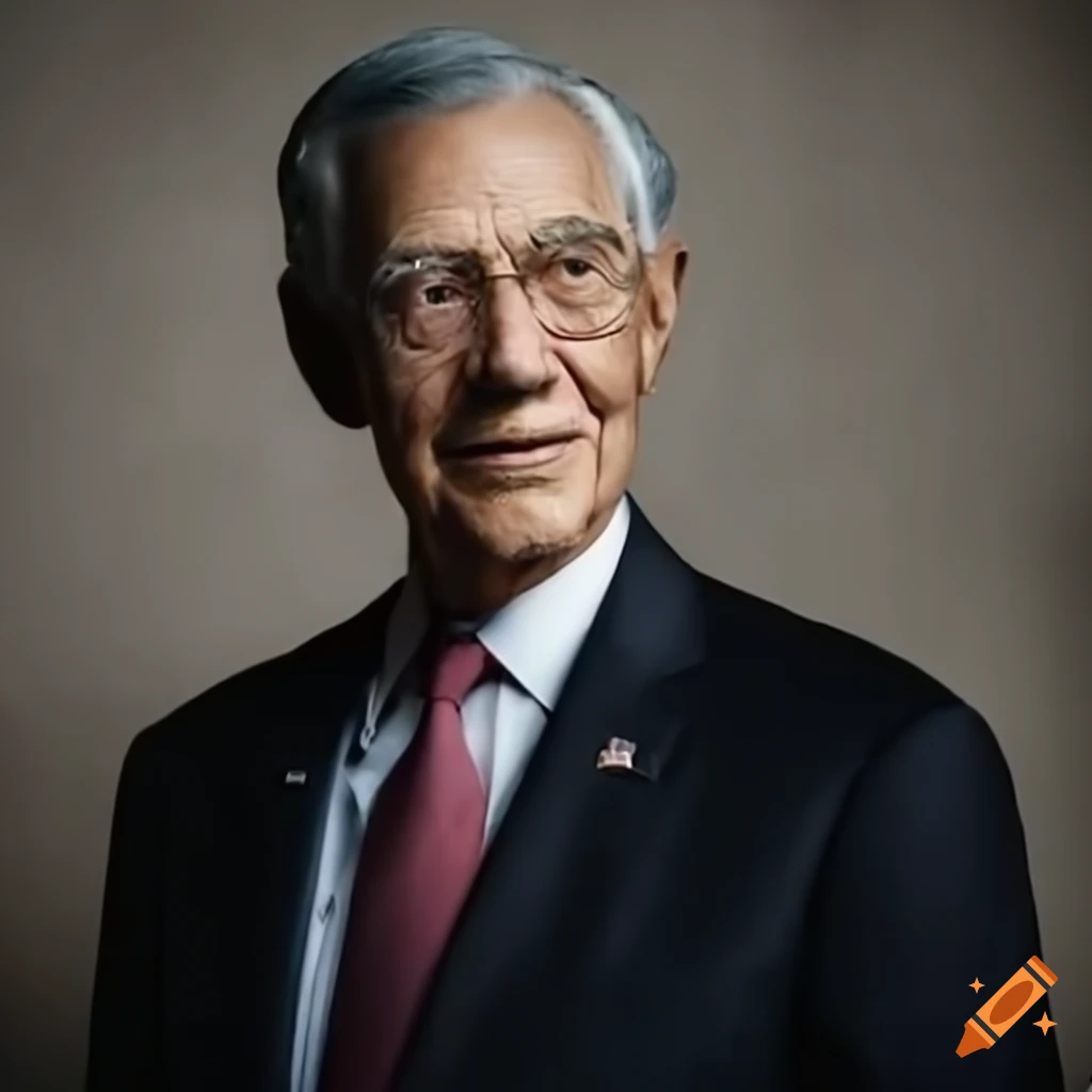 Stately portrait of a us politician in 2021 on Craiyon