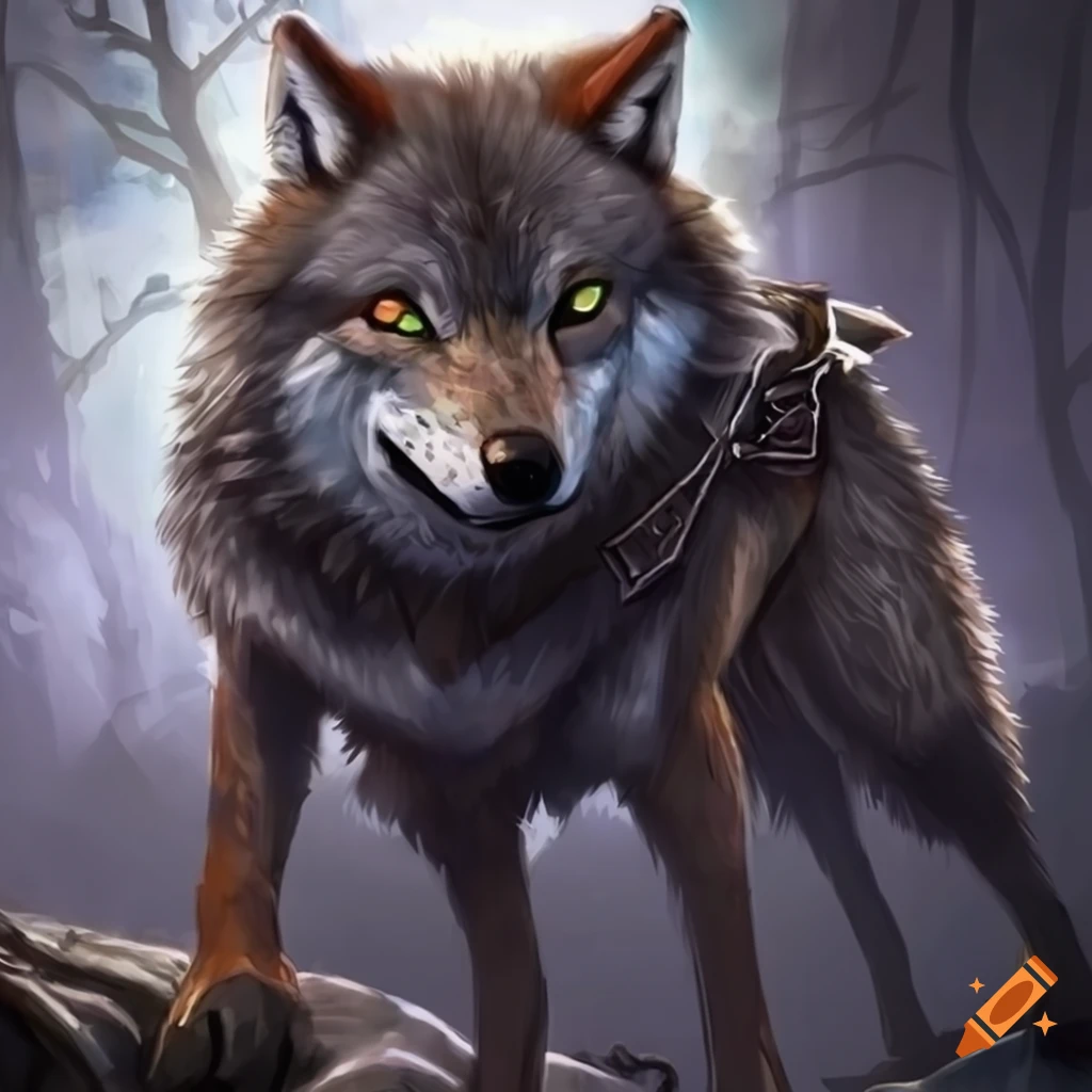 Rpg wolf animal on Craiyon