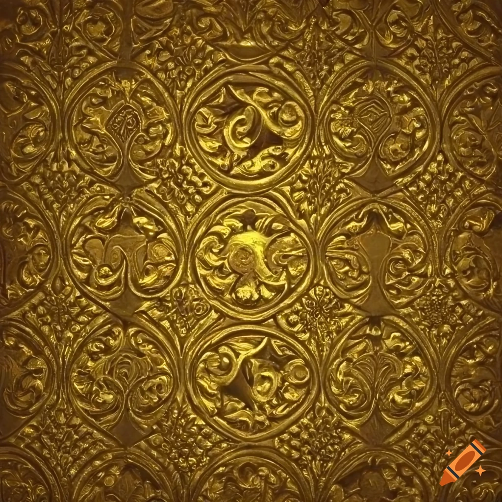 Gold texture for 2d game design on Craiyon