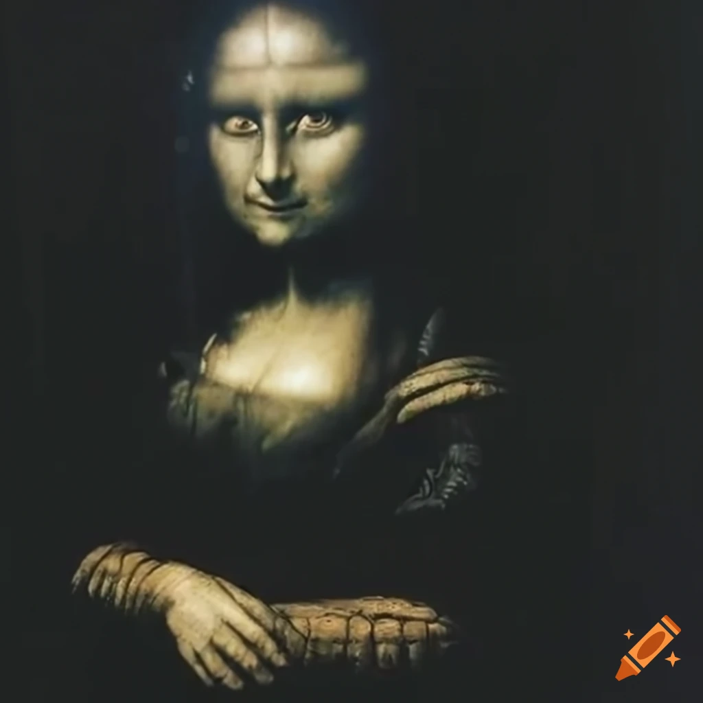 Leonardo Da Vinci Mona Lisa Aliena