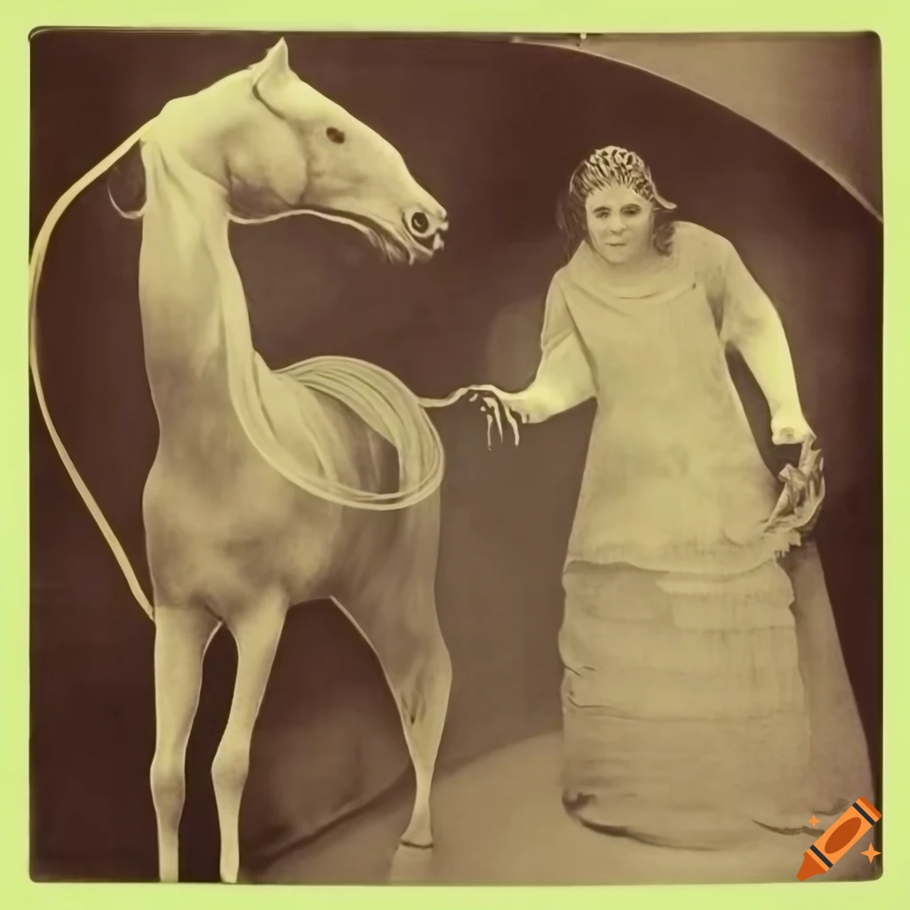 Surreal vintage 1930 inverted negative rayogram with double exposure in ...