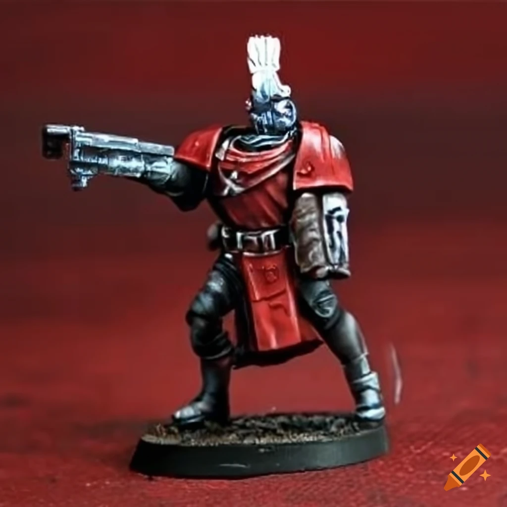 Crimson order soldier on Craiyon