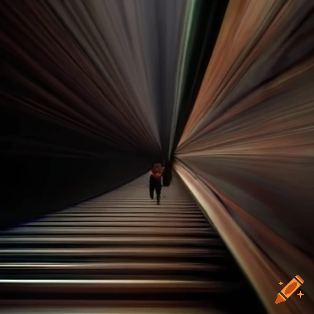 Hyper realistic depiction of the 4th dimension on Craiyon