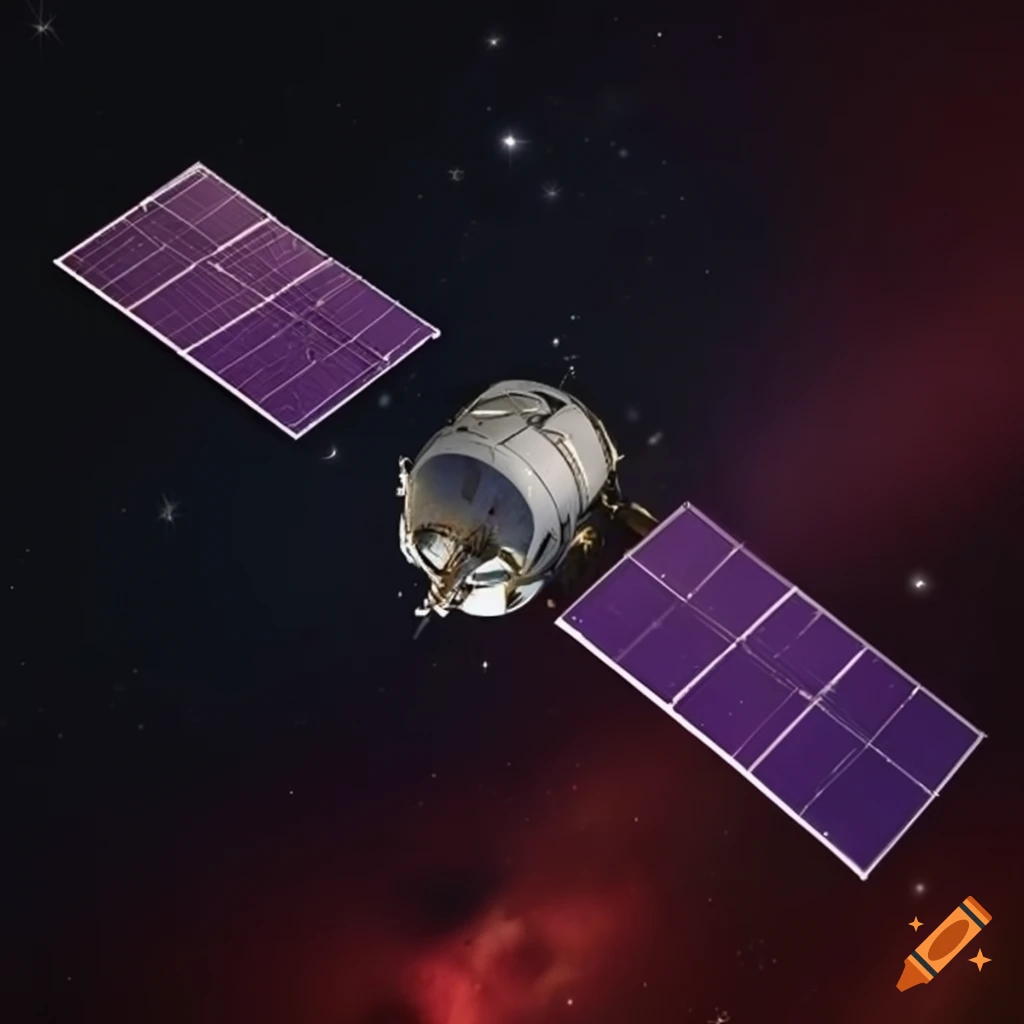 Artificial satellite on Craiyon