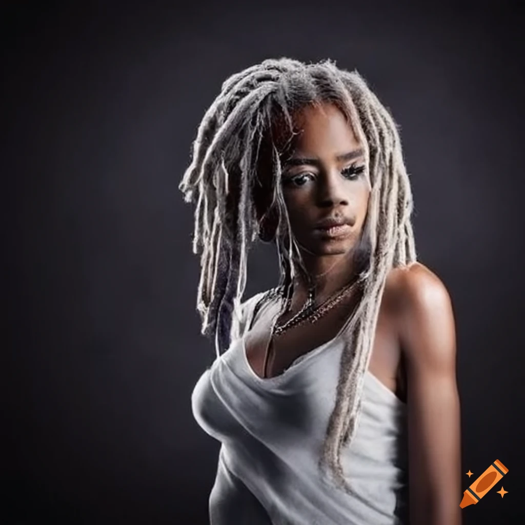 Ice spice with dreadlocks on Craiyon