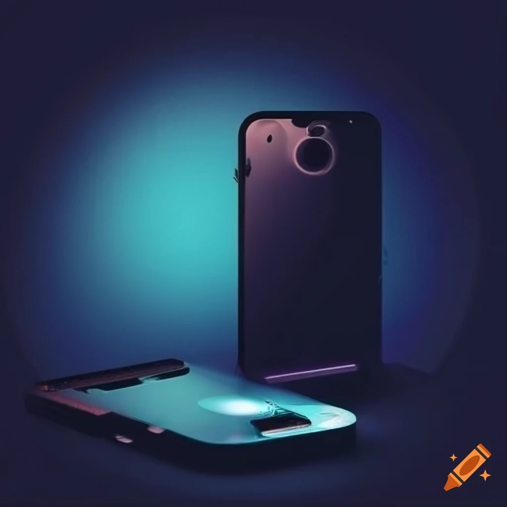 Repaired device with a New Year theme of a clock striking midnight on ...