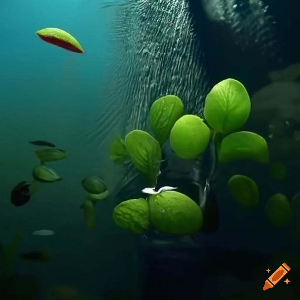 Underwater plants on Craiyon