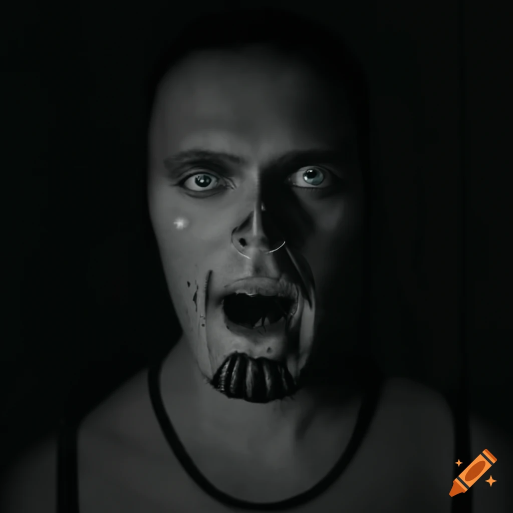 Isometric death metal illustration on Craiyon