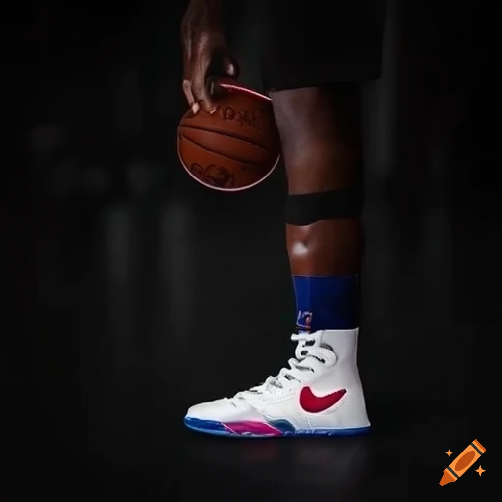 Iconic nba player-inspired sneaker design on Craiyon