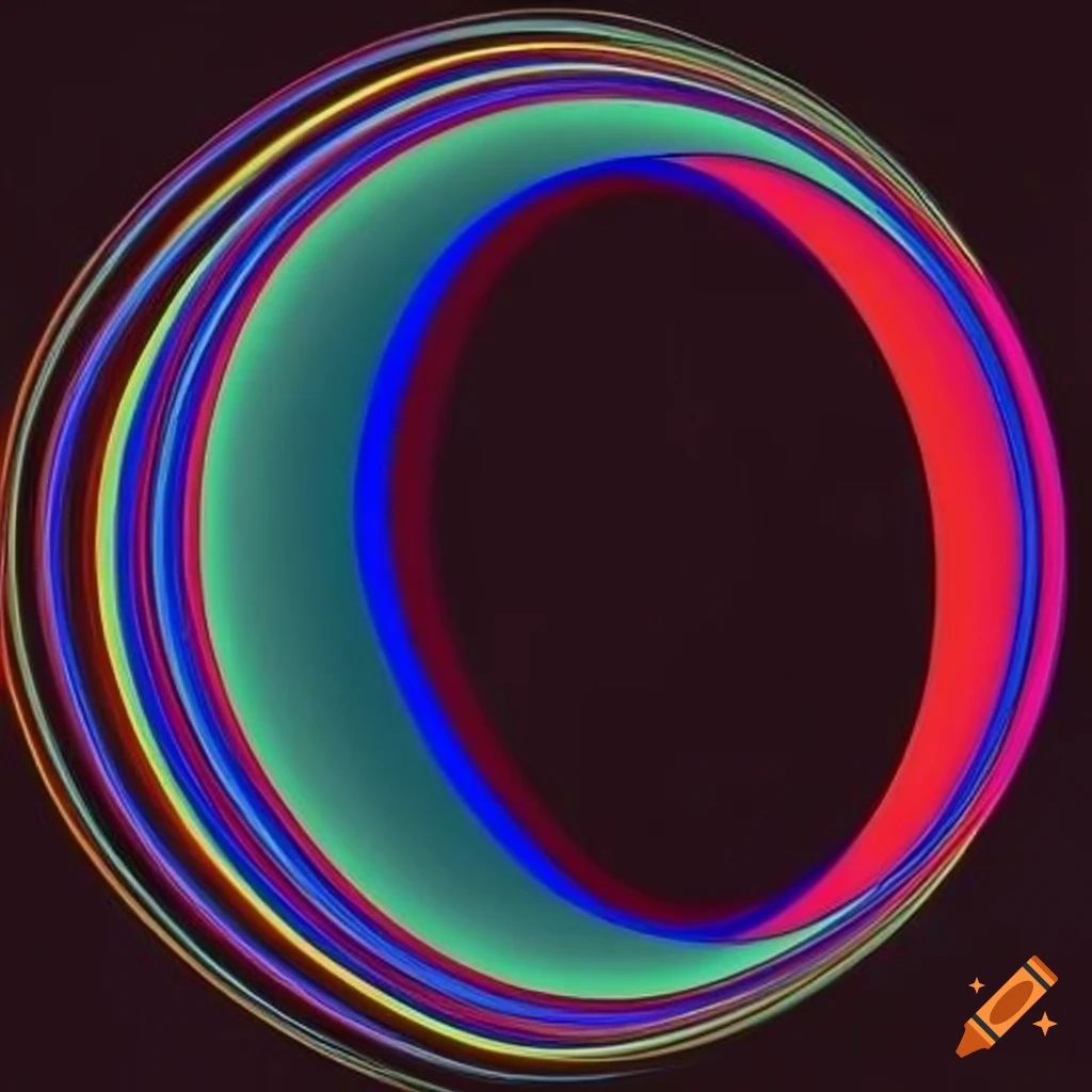 Verner panton style 60's op art with super graphic swirl and gradient on Craiyon