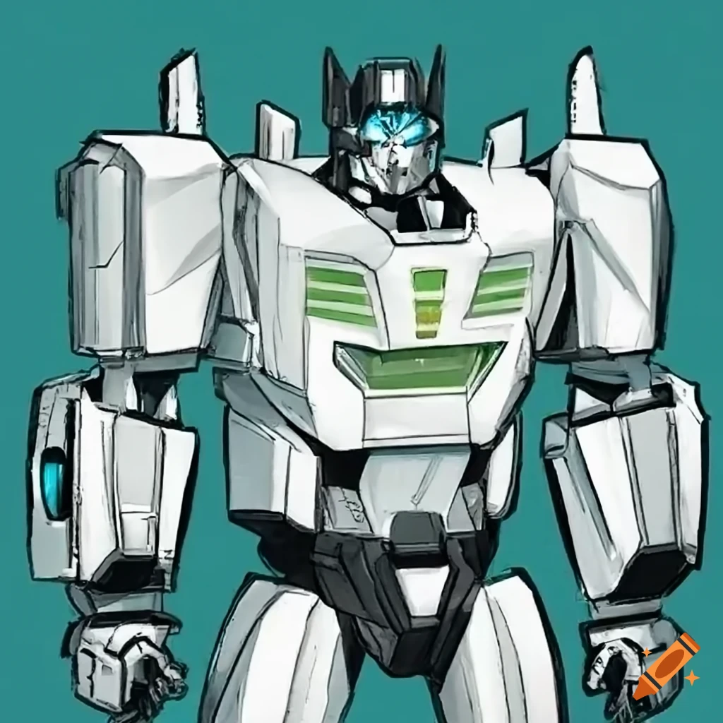 White idw transformer on Craiyon