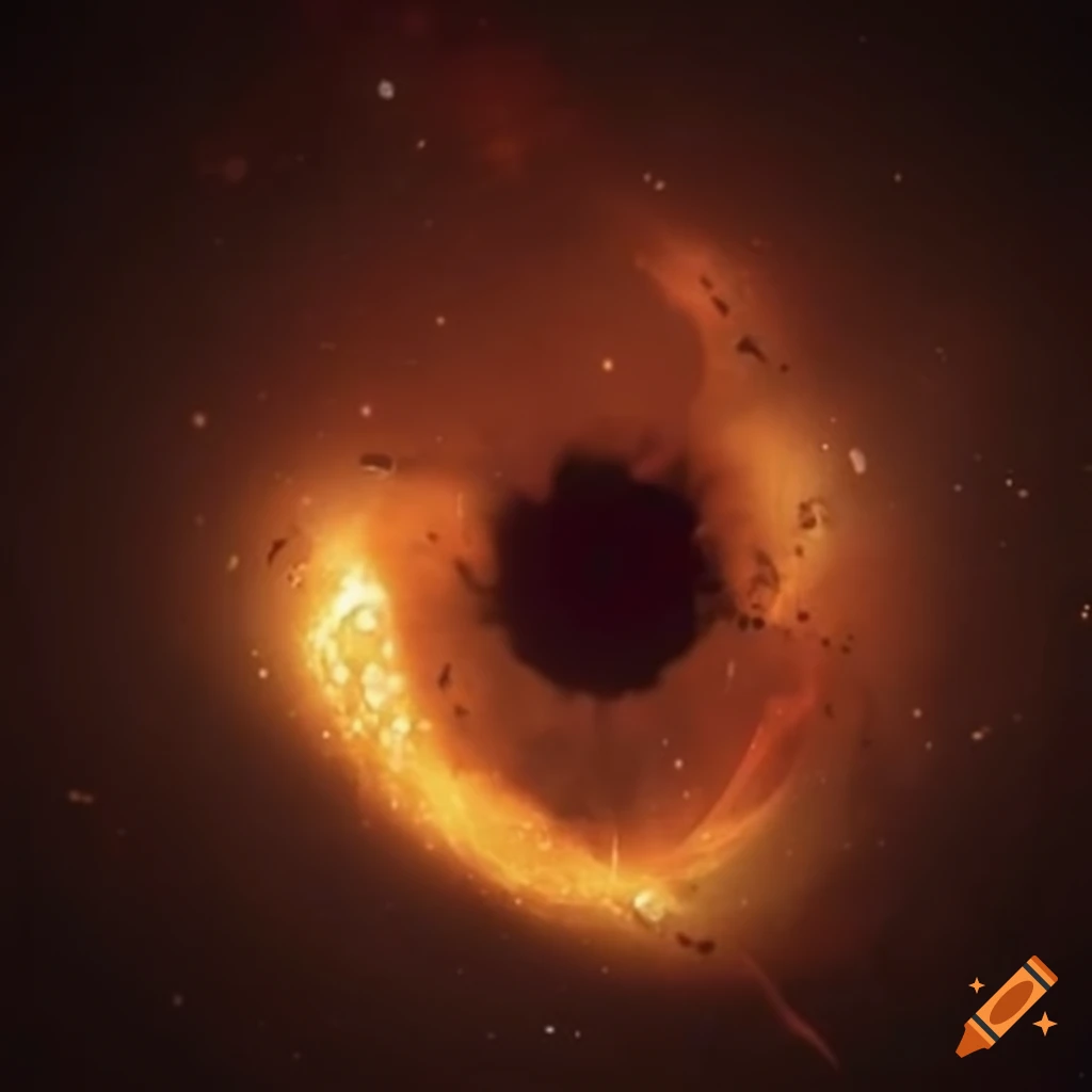 Cosmos dust on Craiyon