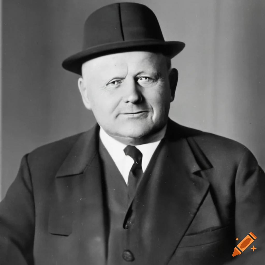 Ernst thälmann, german communist politician in 1930 on Craiyon