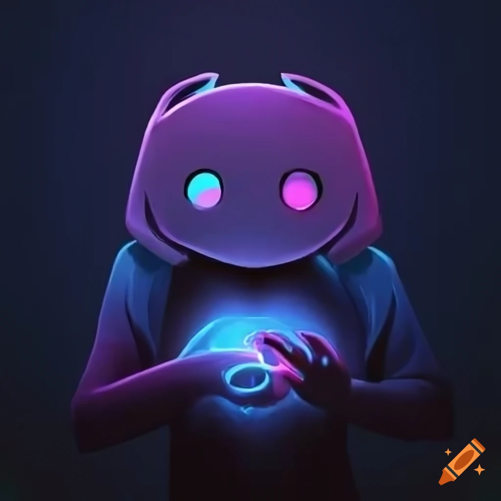 Abstract representation of discord in the year 2055 on Craiyon