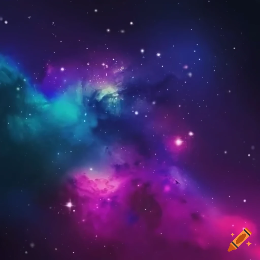 Galaxy background for video game on Craiyon