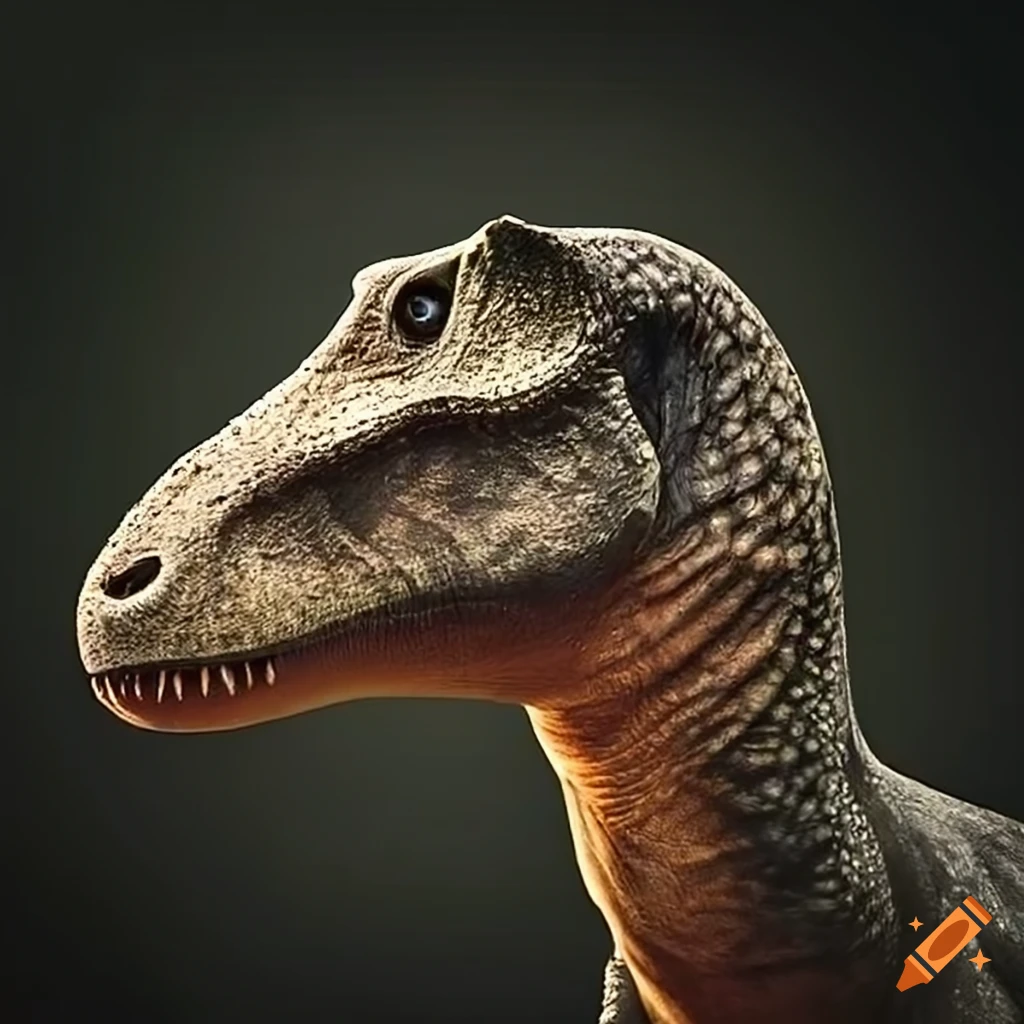 Dinosaur with panda-like features on Craiyon