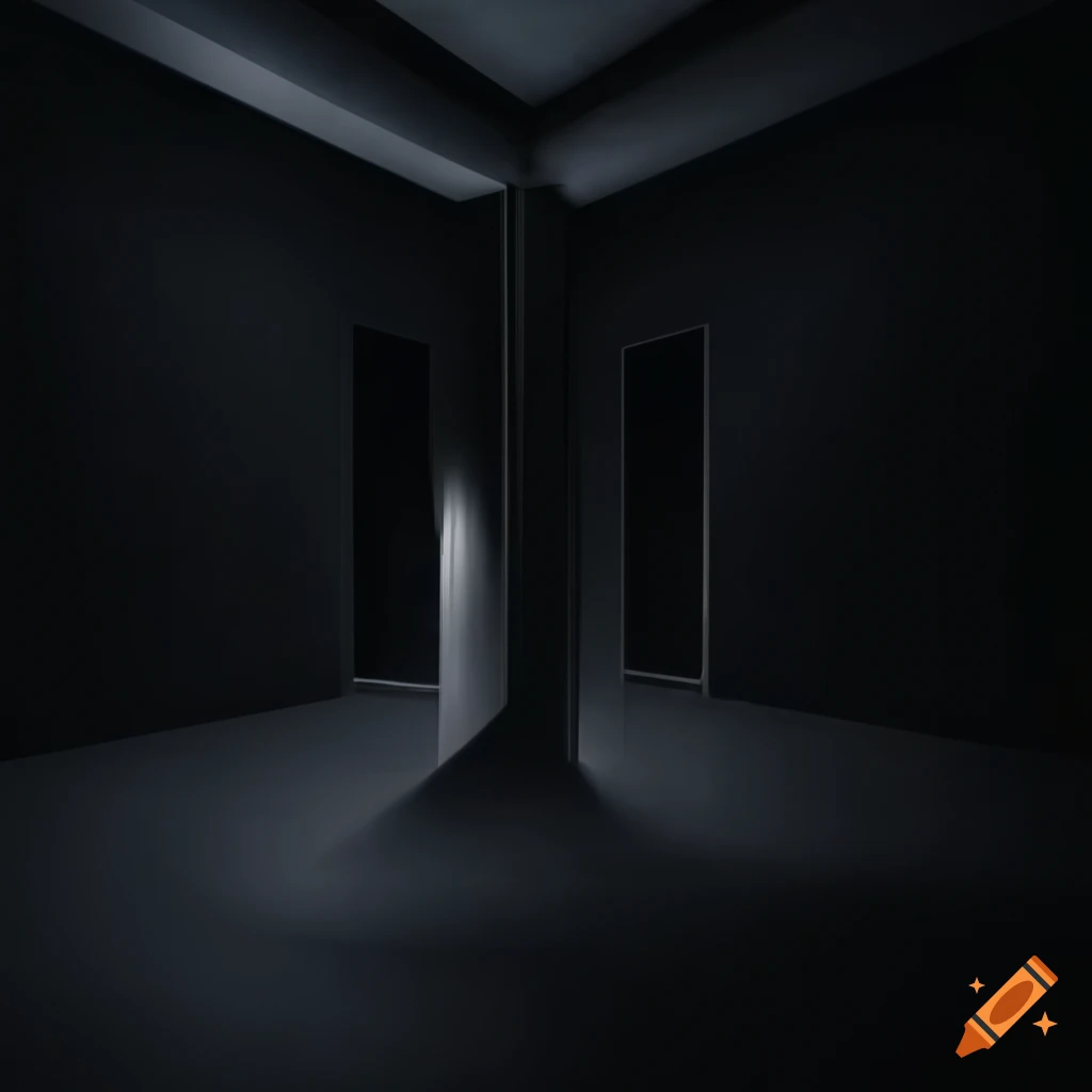 Abstract representation of a void on Craiyon