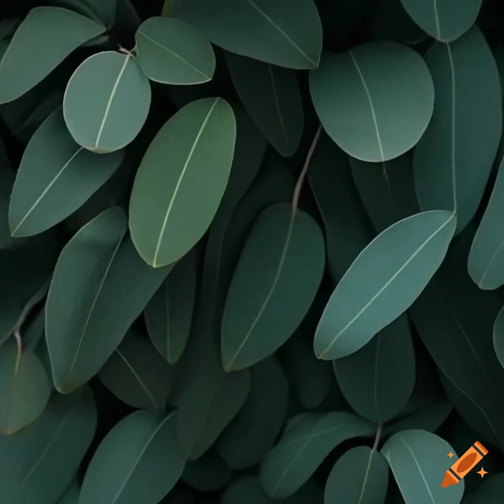 Beautiful eucalyptus patterns on Craiyon