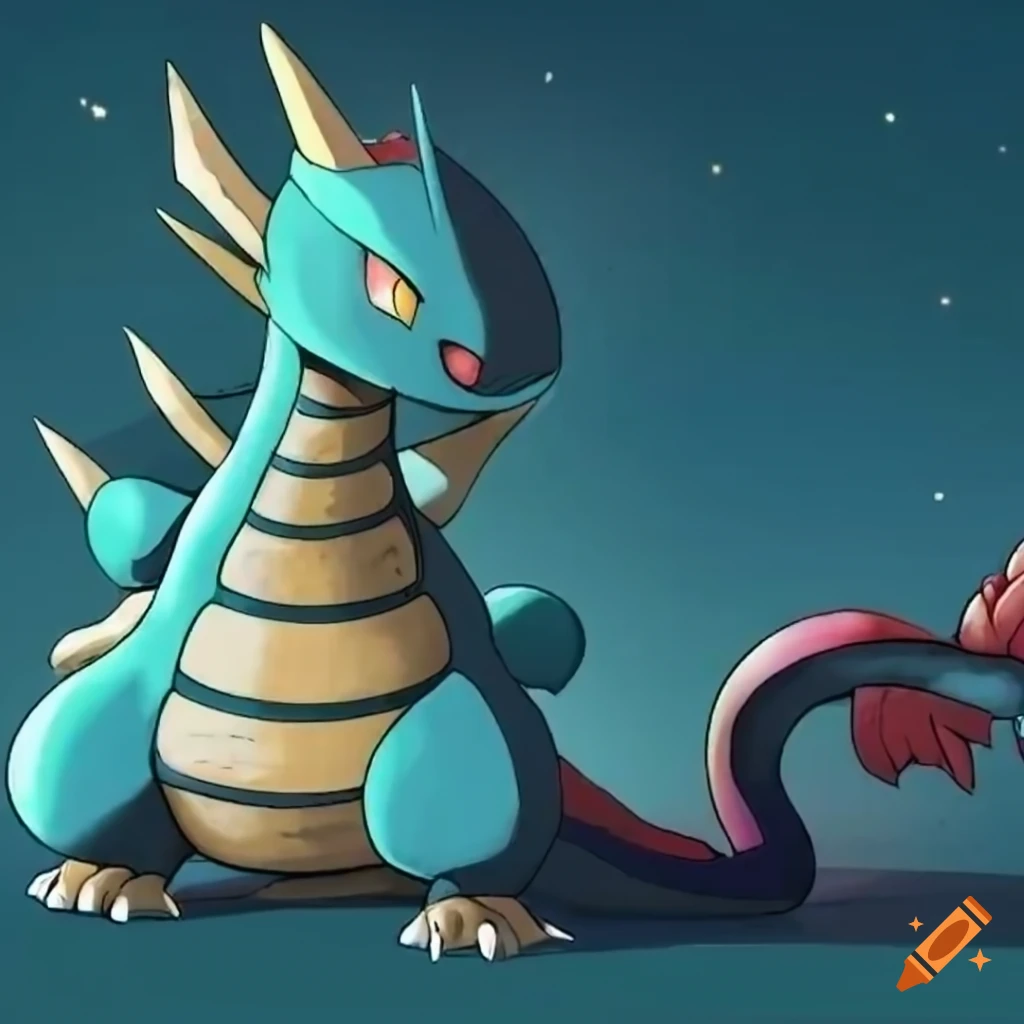 Dragon And Bug Type Pokémon On Craiyon