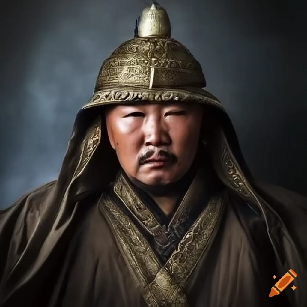 Mongolian hero on Craiyon