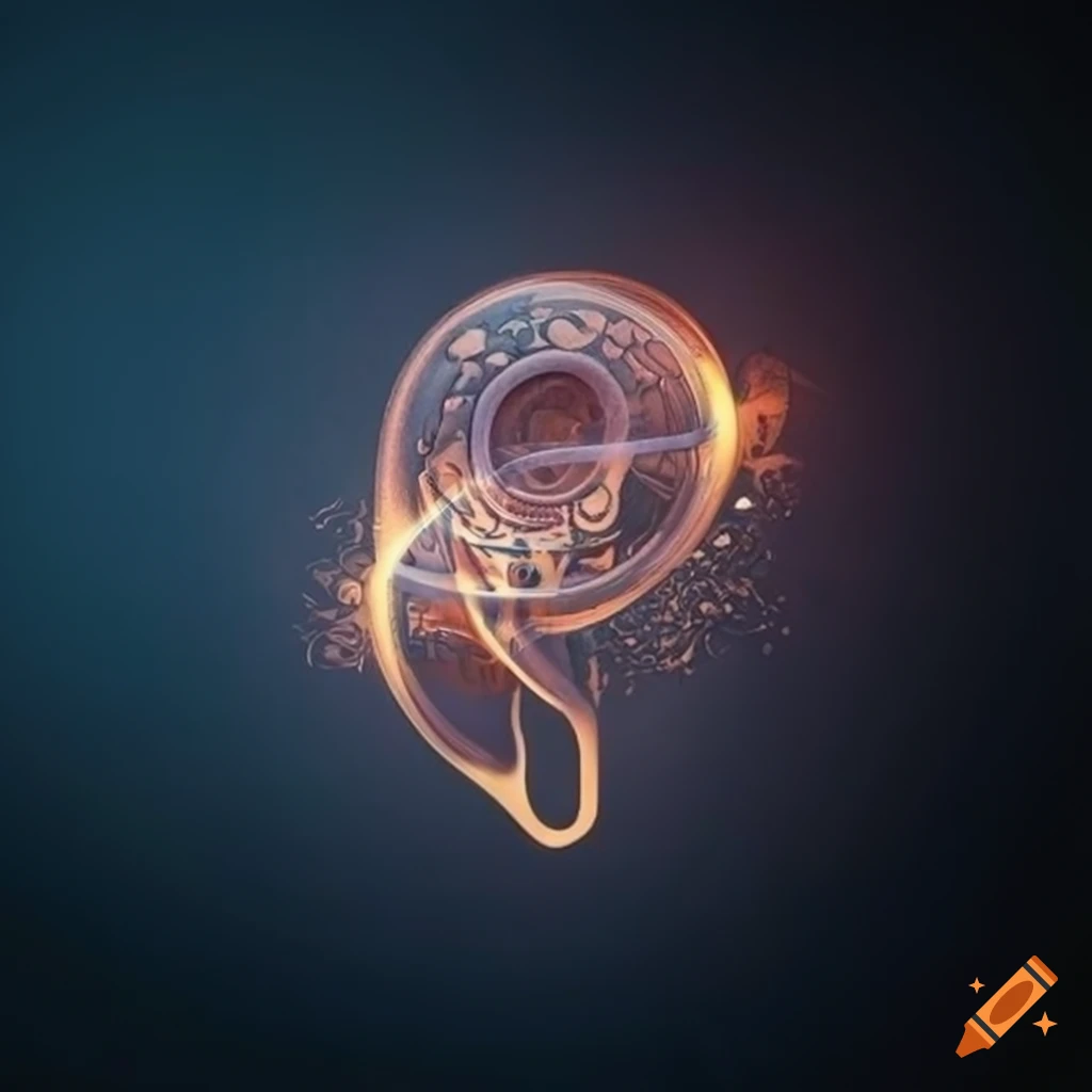 Coffee and biomedical engineering symbols combined in a visually ...