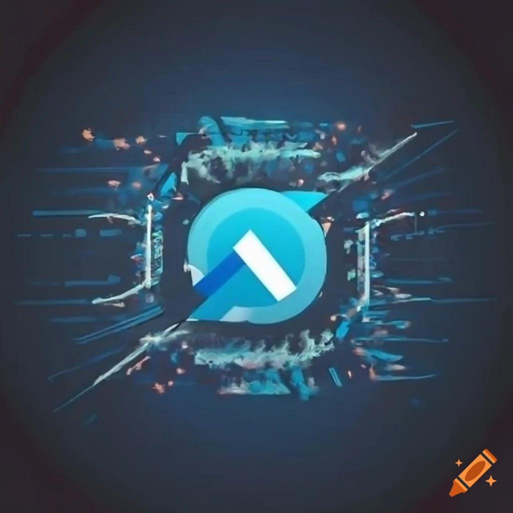 JIRA logo with explosion background on Craiyon