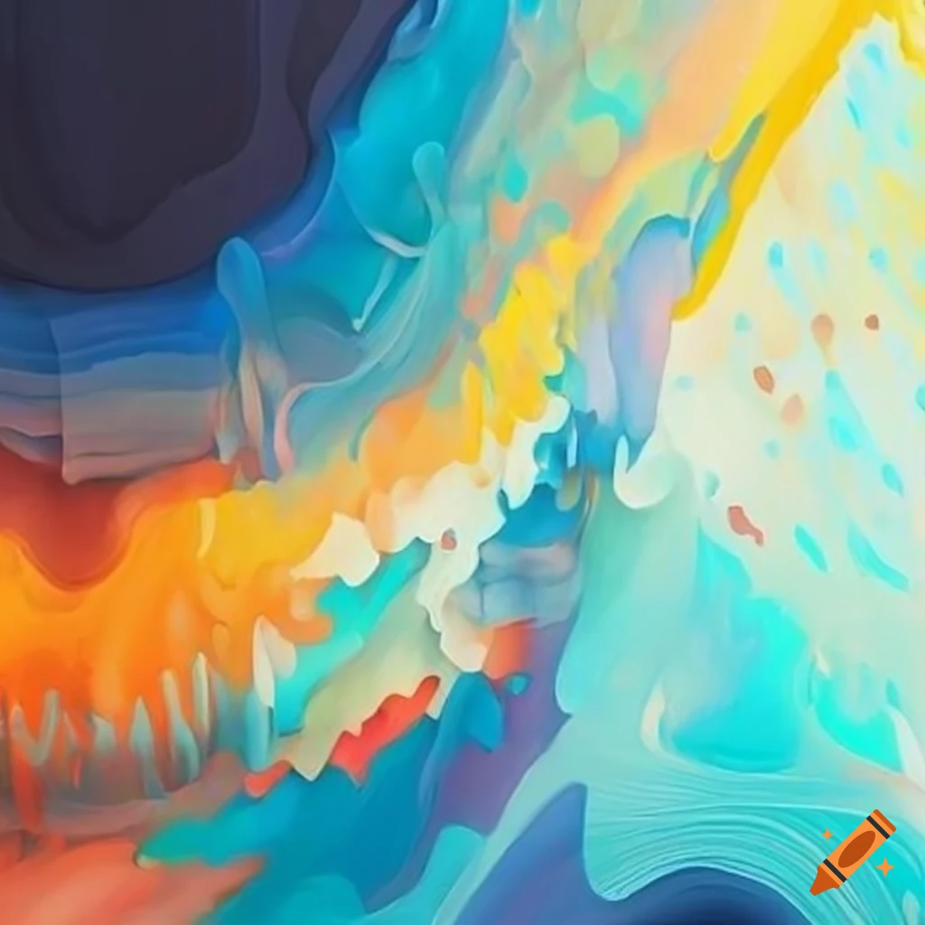 Abstract artwork representing freedom and lightness on Craiyon