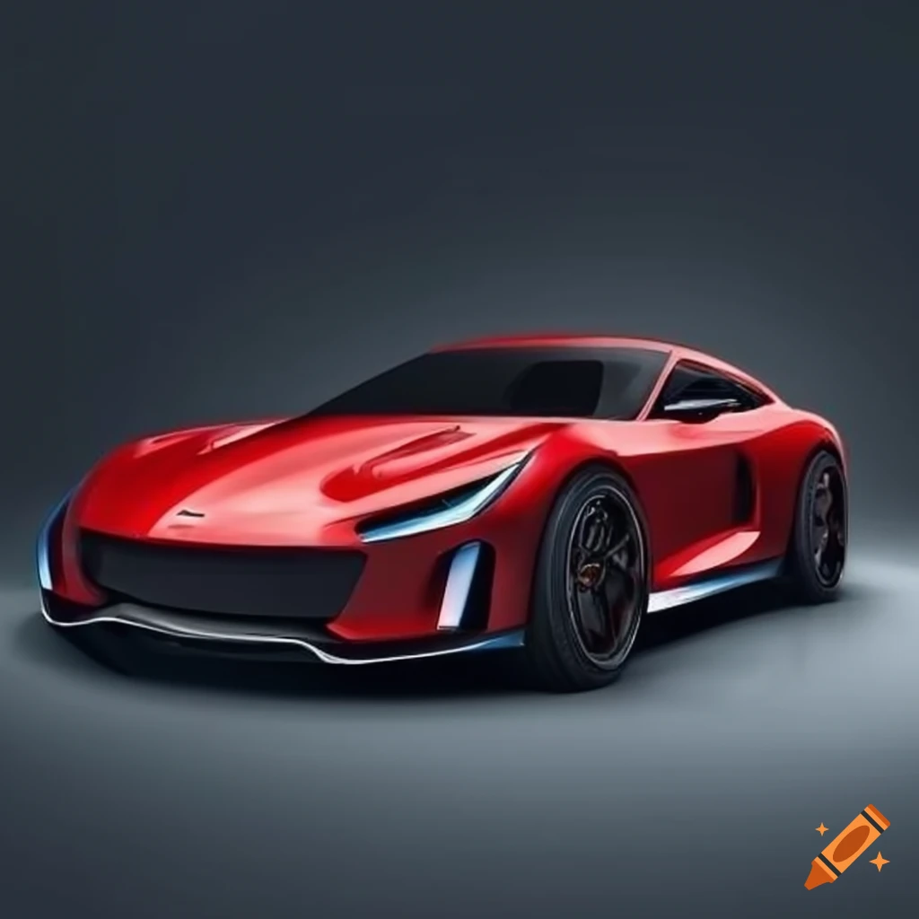 Gt class sports car design on Craiyon