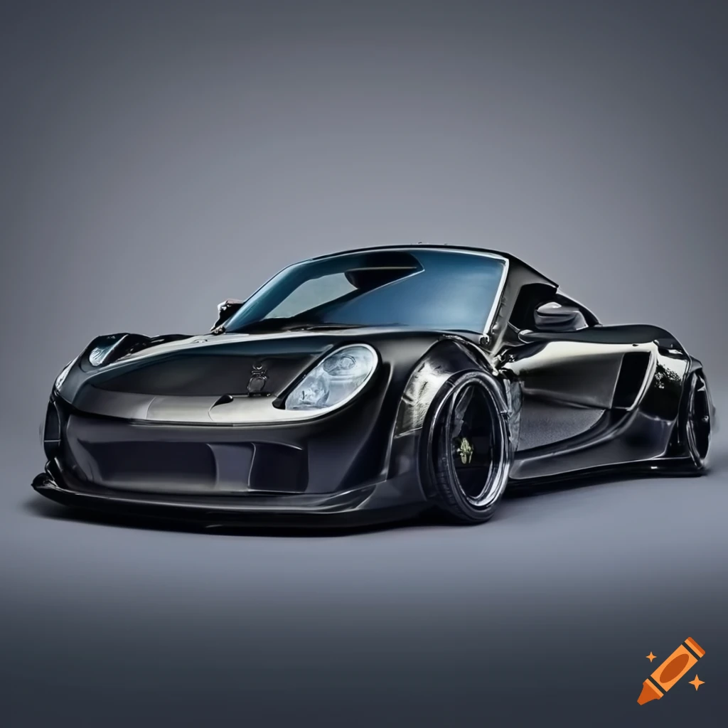 Detailed widebody mr-s spyder on Craiyon