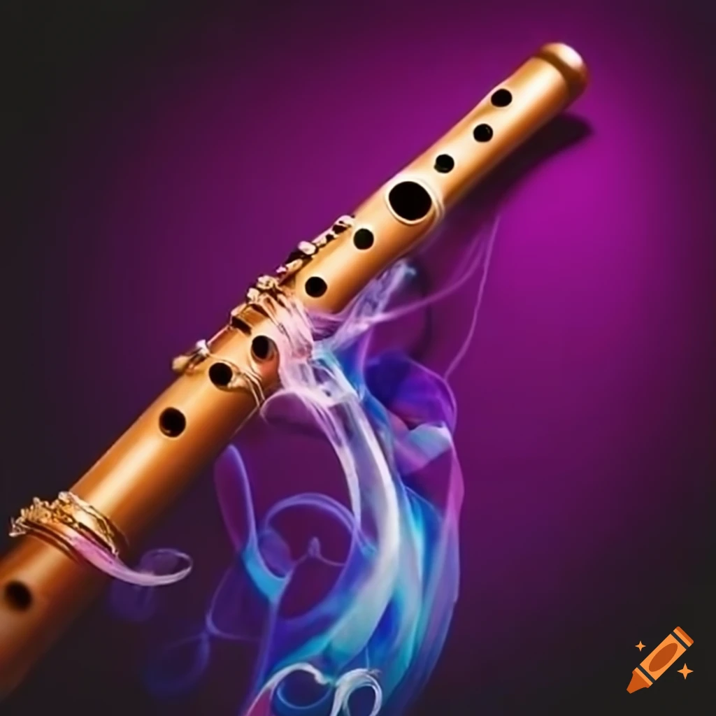 Enchanting flute on Craiyon