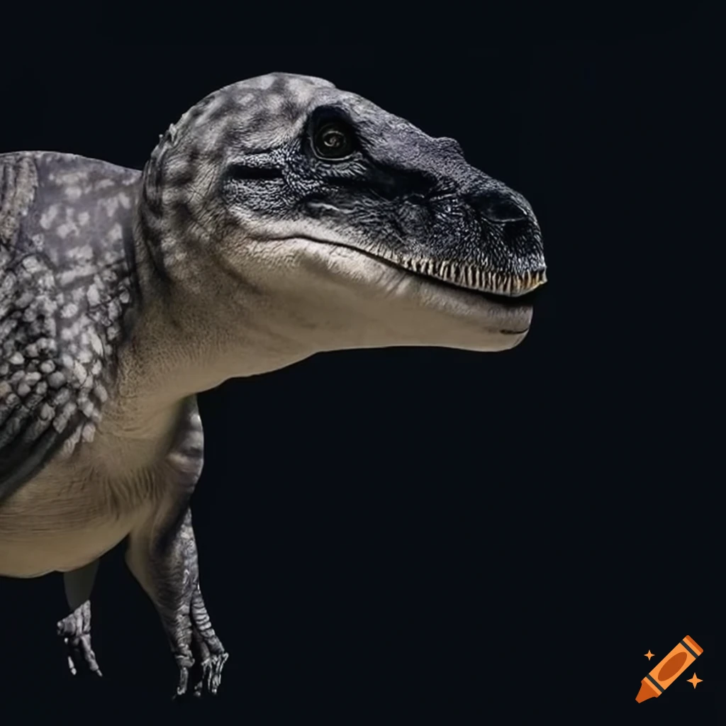 Dinosaur with panda-like features on Craiyon