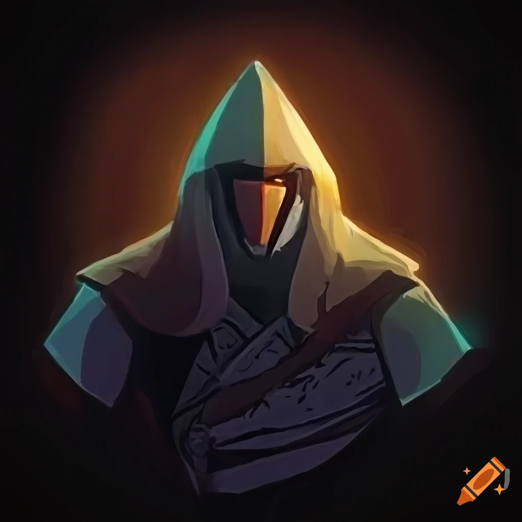 Discord icon of a gamemaster for a medieval roleplay game on Craiyon