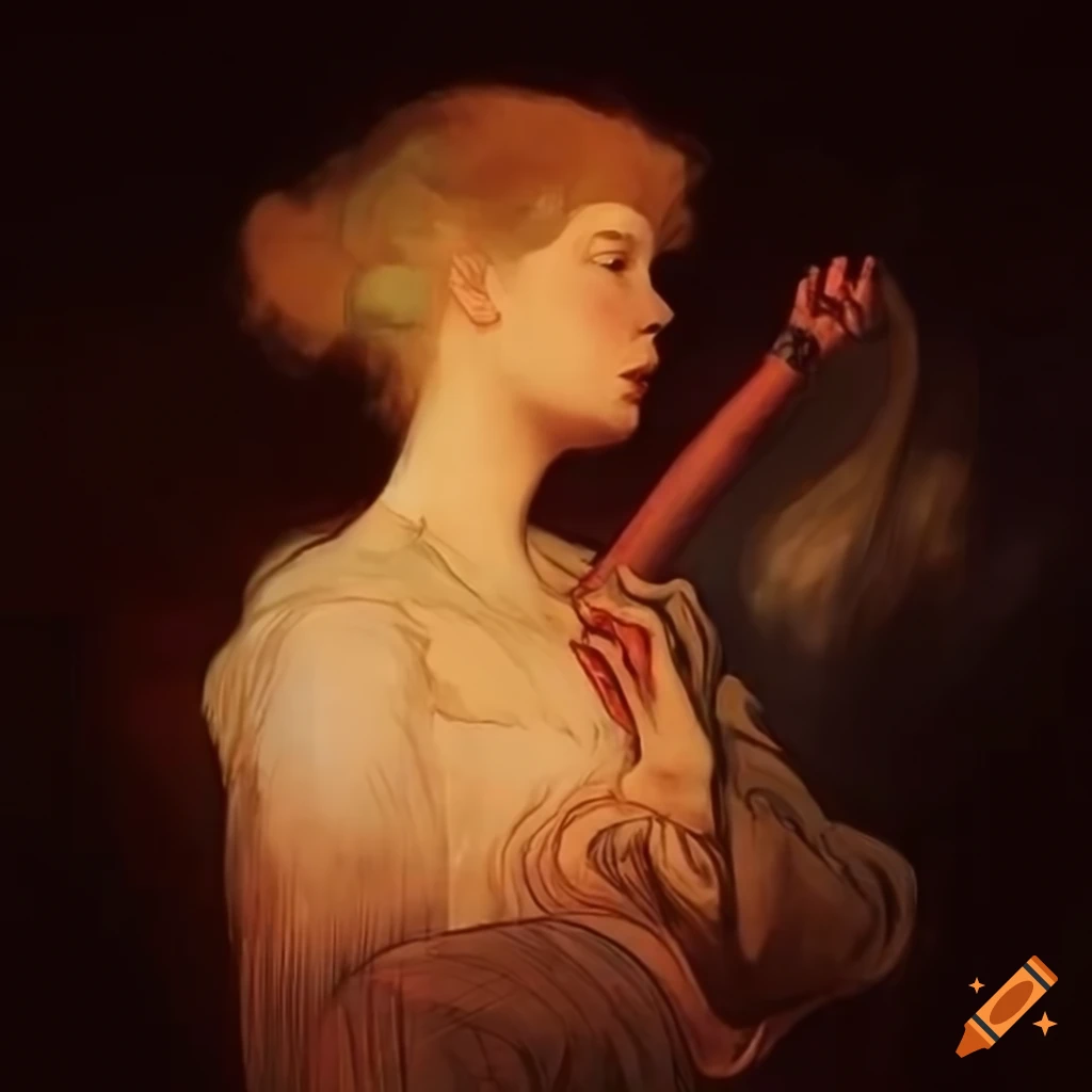 Historic and modern LED light paintings inspired by Toulouse-Lautrec ...