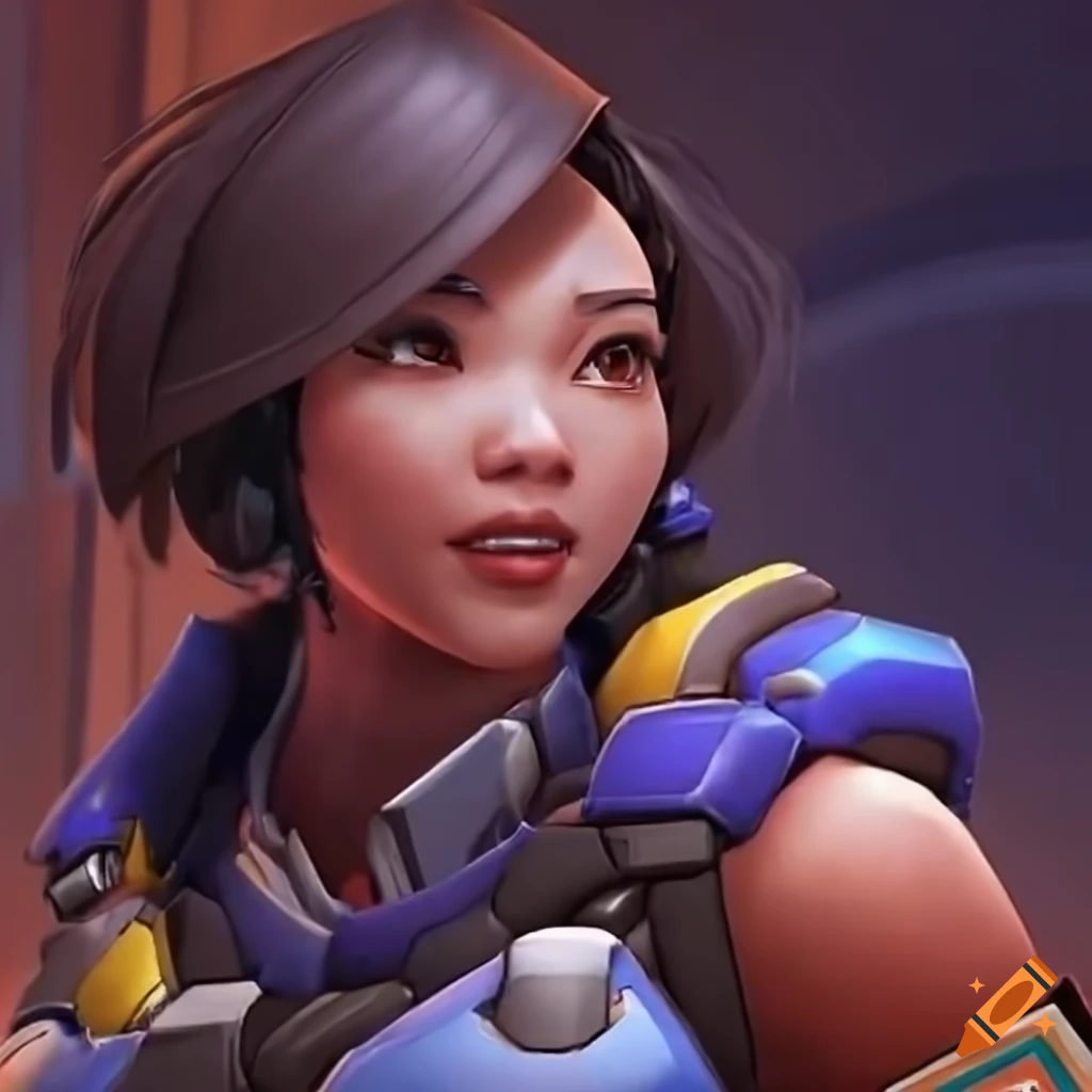 Overwatch 2 vietnamese female character with spikey needle-like legs on ...