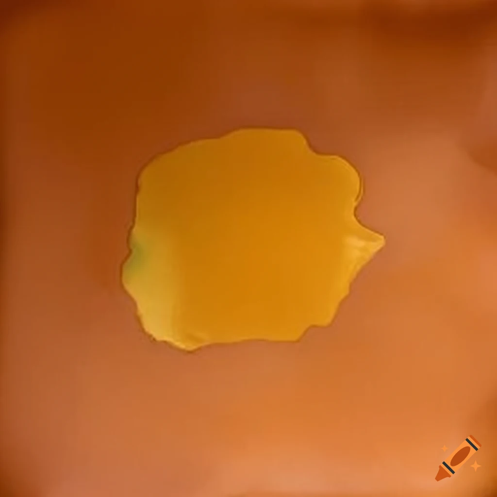 Abstract spilled oil patch on paper on Craiyon