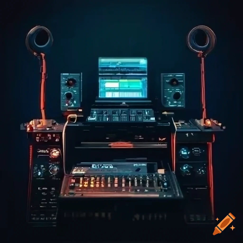 Audio images created on Craiyon