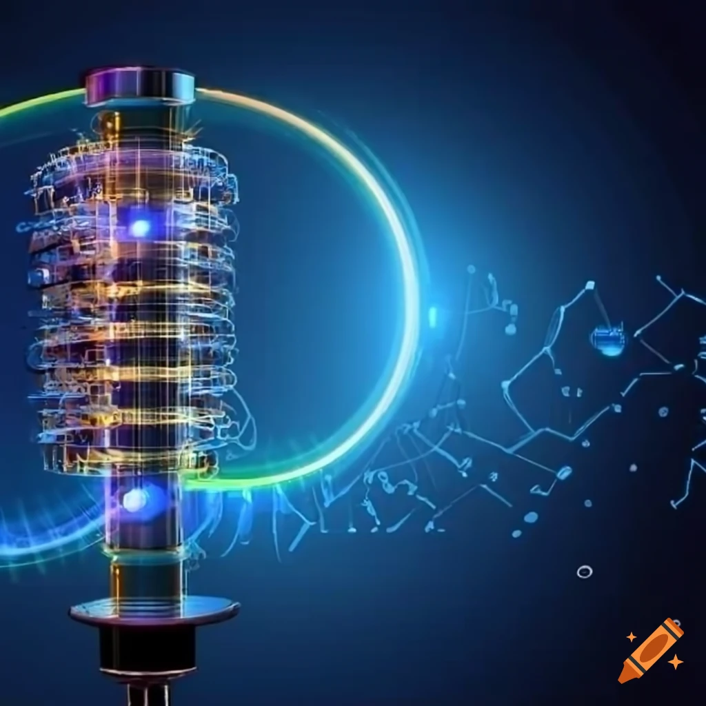 Quantum computer performing machine learning with classical data on Craiyon