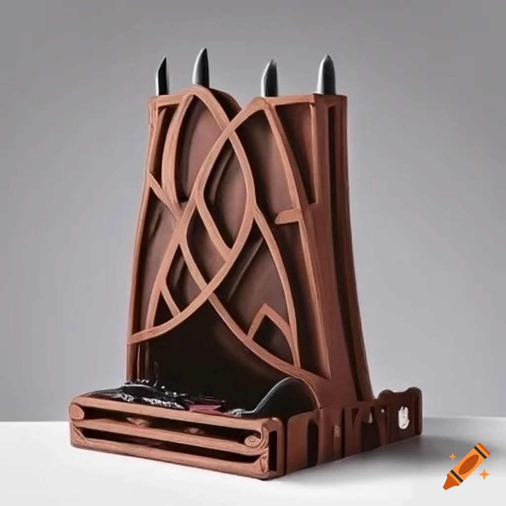 Viking themed desktop organizer on Craiyon